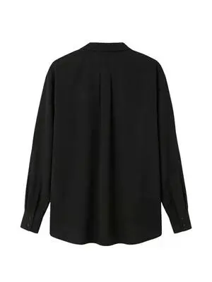 ENTIRE STUDIOS Mock Neck Dart Detail Shirt