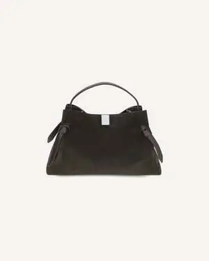 Yuzefi Gyoza Suede Shoulder Bag