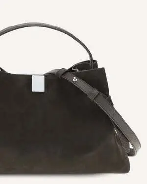Yuzefi Gyoza Suede Shoulder Bag