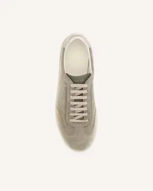 Brunello Cucinelli Suede Lace-up Sneakers - Beige