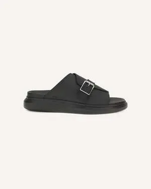 Alexander McQueen Buckle Slide Sandals