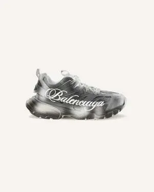 Balenciaga Track Stencil Sneakers - Grey