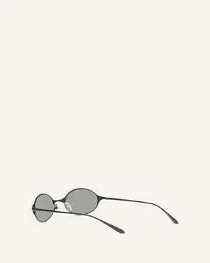 Alexander McQueen Neo Oval Sunglasses