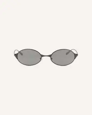 Alexander McQueen Neo Oval Sunglasses