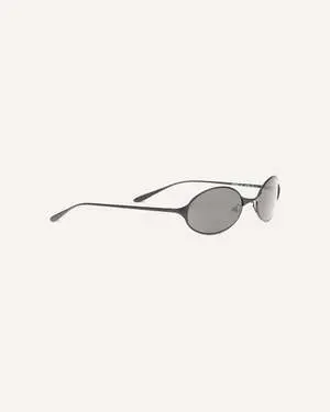 Alexander McQueen Neo Oval Sunglasses