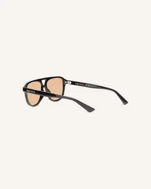 Alexander McQueen Signature Essentials Aviator Sunglasses - Brown