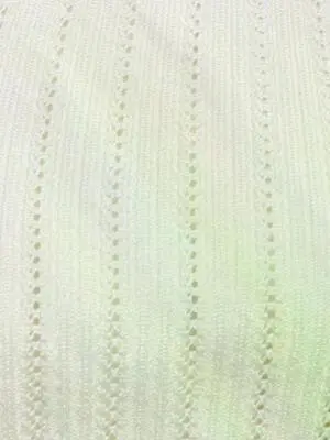 Balmain One-shoulder Pointelle-knit Top