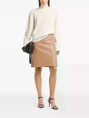 COURREGES High-neck Knitted Sweater