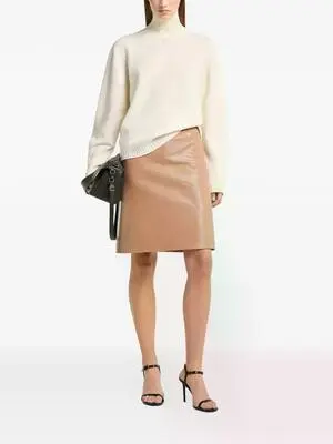 COURREGES High-neck Knitted Sweater