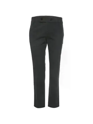 Gucci Double-button Straight-leg Trousers - Black
