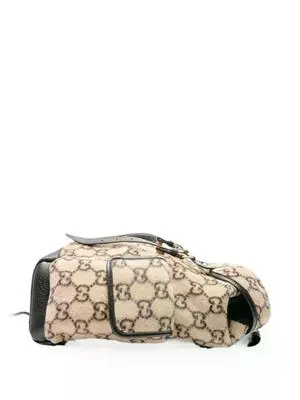 Gucci Gg Monogram Backpack