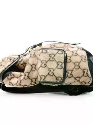 Gucci Gg Monogram Backpack