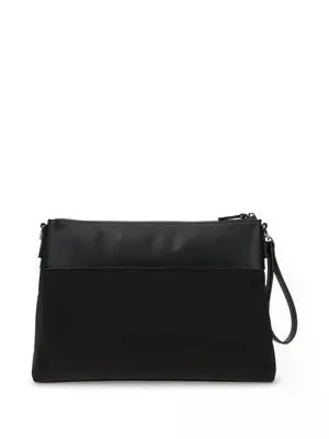 Boggi Milano Logo Strap Clutch Bag