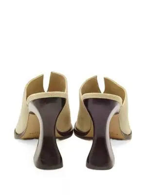 Bottega Veneta Cha Cha Sculpted-heel Mules