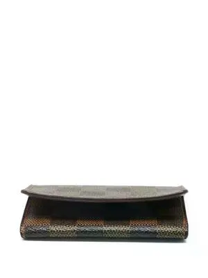 LOUIS VUITTON 2004 Business Damier Ebène Card Holder