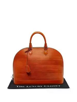 LOUIS VUITTON Alma Gm Epi Leather Tote Bag