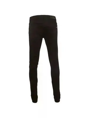 Amiri Distressed Skinny Jeans - Black