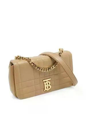 Burberry Lola Quilted Shoulder Bag - Neutrals