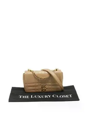 Burberry Lola Quilted Shoulder Bag - Neutrals