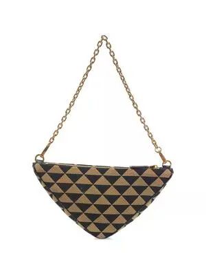 Prada Symbole Triangle Shoulder Bag