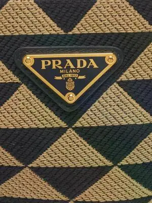 Prada Symbole Triangle Shoulder Bag