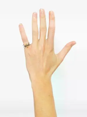 Casablanca C Link Ball Ring