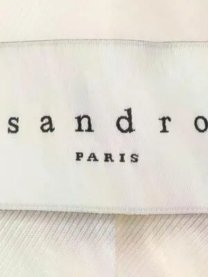 Sandro Double-breasted Stretch Blazer