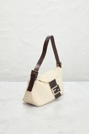 Fendi Zucca Baguette Shoulder Bag