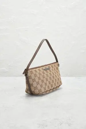 Gucci Gg Canvas Shoulder Bag