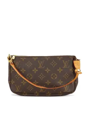 LOUIS VUITTON Monogram Pochette Accessoires Shoulder Bag - Brown