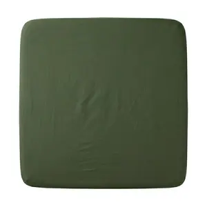 PURE PARIMA Purefect Fit Adjustable Sateen Fitted Sheet Meadow