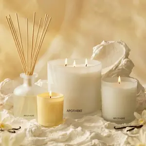 APOTHEKE Vanilla Cream Petite Candle 5 Oz
