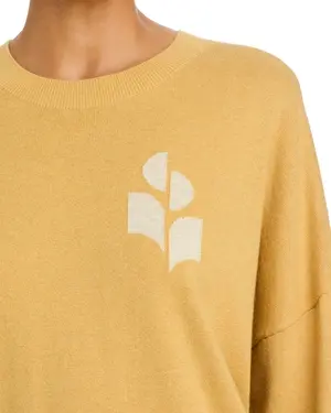 Isabel Marant Étoile Marisans Crew Neck Sweater - Mustard