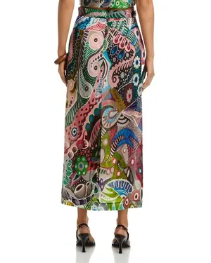 HEIRLOME Irene Silk Organza Skirt - Multi