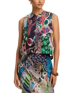 HEIRLOME Valerie Silk Top - Multi