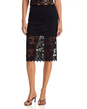 Generation Love Kiera Lace Midi Skirt