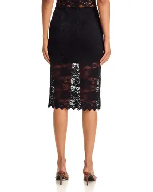 Generation Love Kiera Lace Midi Skirt