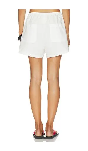 LESET Kyoto Pocket Short In White