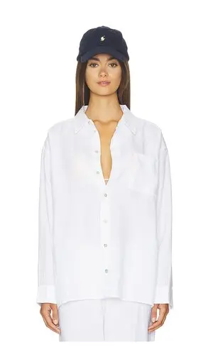 Donni. The Linen Relaxed Shirt