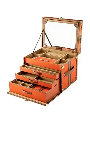 Wolf Ida Trunk Jewelry Box