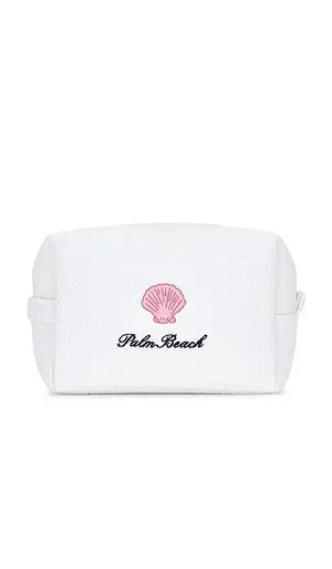 ABBODE Palm Beach Waffle Pouch - Cloud