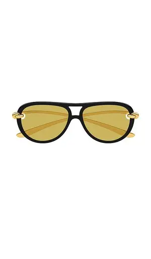 Bottega Veneta Oval Sunglasses