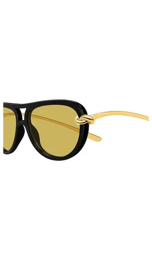 Bottega Veneta Oval Sunglasses