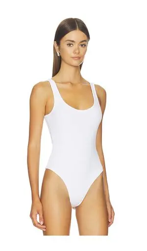 L'Agence Nica Scoop Neck Tank Bodysuit