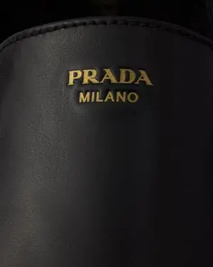 Prada Leather Loafers - Black