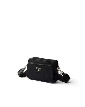 Prada Re-nylon And Saffiano Leather Shoulder Bag