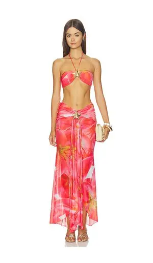 Superdown Xandra Halterneck Top