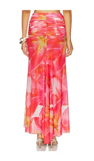 Superdown Maxi Skirt With Starfish Embellishment