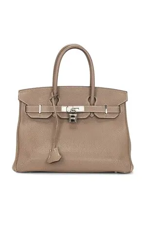 FWRD RENEW Hermes Togo Birkin 30 Handbag - Brown
