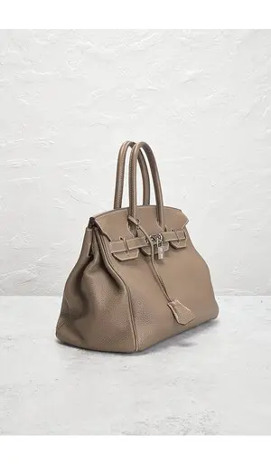 FWRD RENEW Hermes Togo Birkin 30 Handbag - Brown